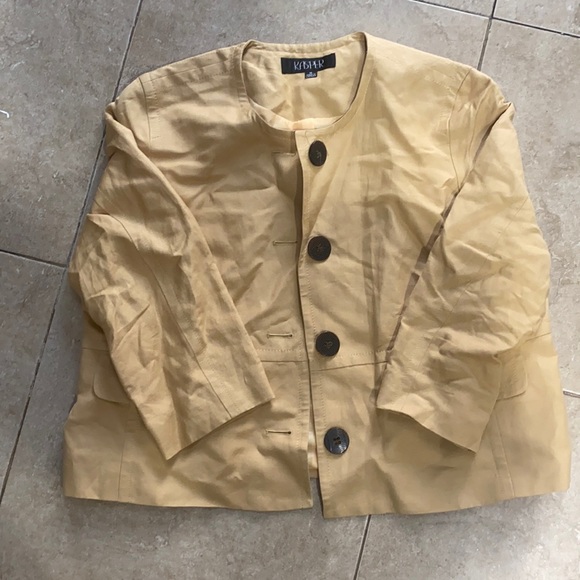 Kasper | Jackets & Coats | Kasper Mustard Jacket | Poshmark